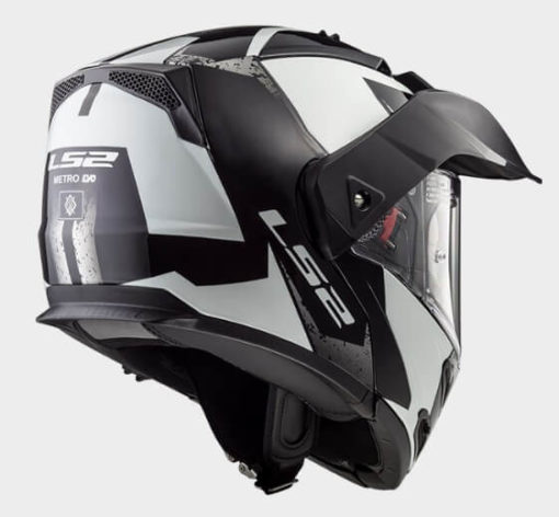 Buy LS2 FF324 METRO EVO SUB GLOW MATT WHITE BLACK - MOTORRAD FUSION