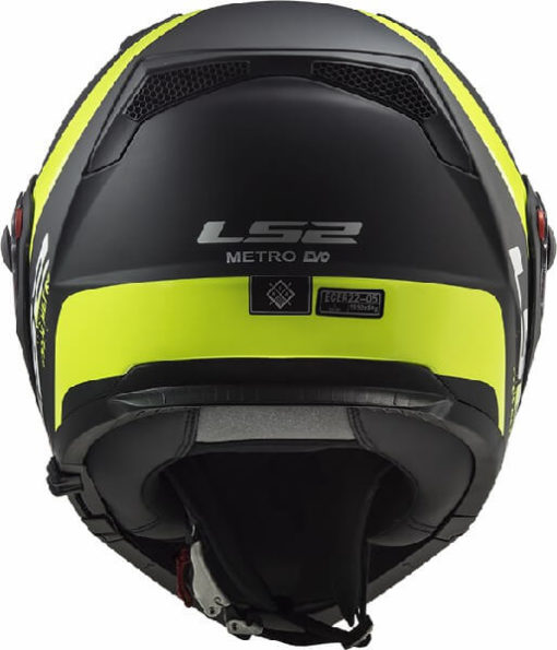 Buy LS2 FF324 Metro Rapid Matt Black Yellow Flip Up Helmet - MOTORRAD ...