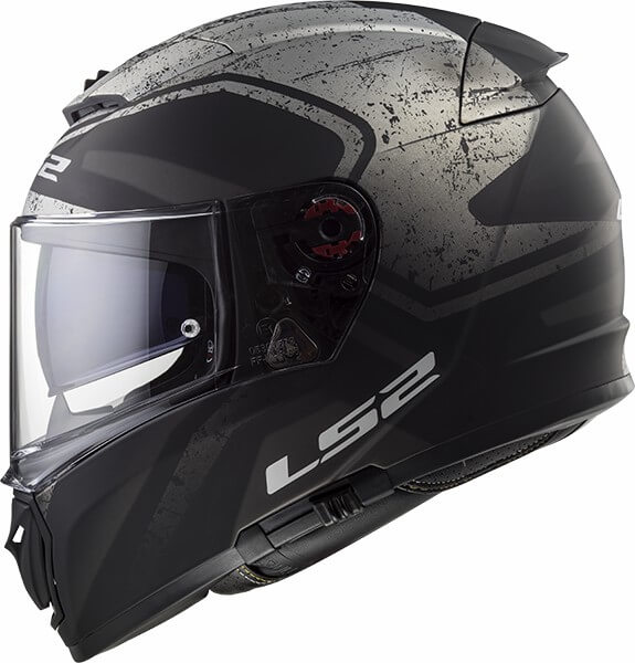 Buy LS2 FF390 Breaker Bold Matt Black Titanium Full Face Helmet ...